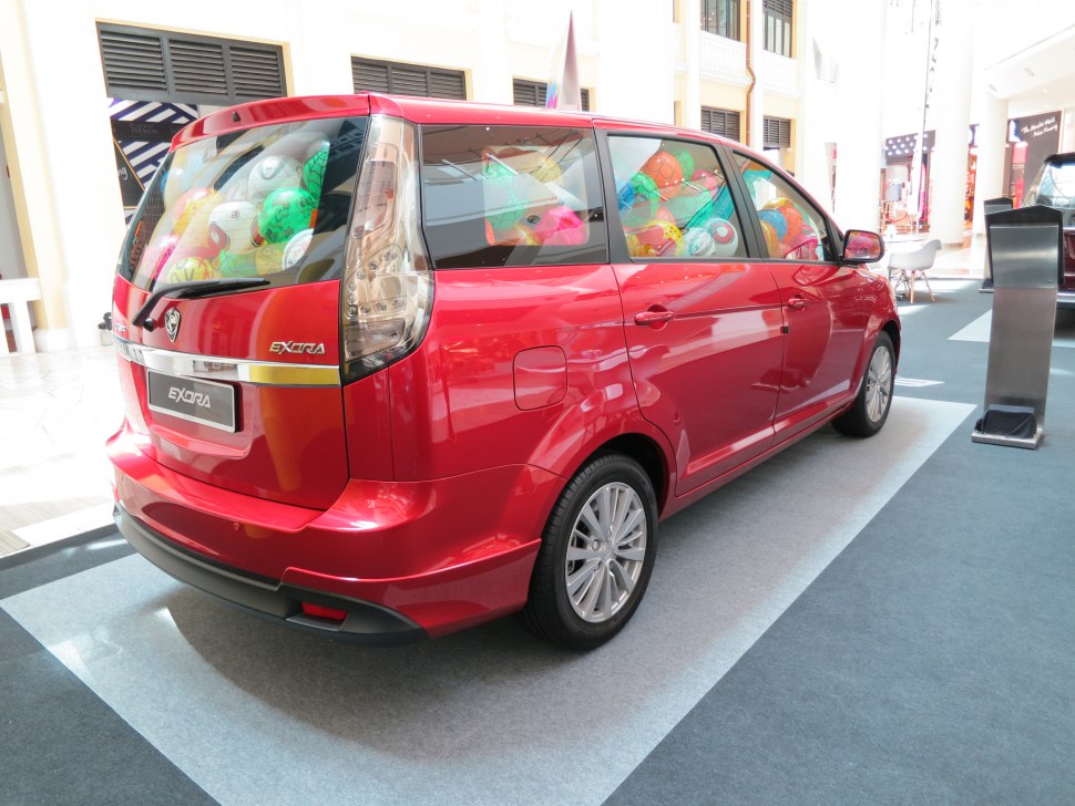 Proton Exora technical specifications and fuel economy